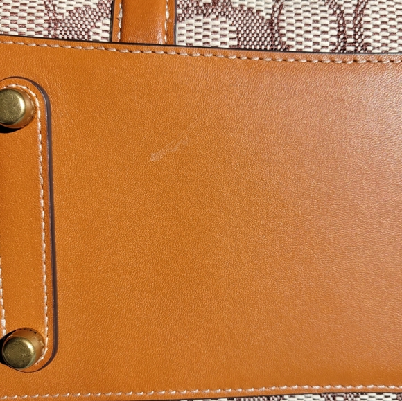 Coach | Bags | Coach Ruby Satchel 25 In Signature Textile Jacquard ...